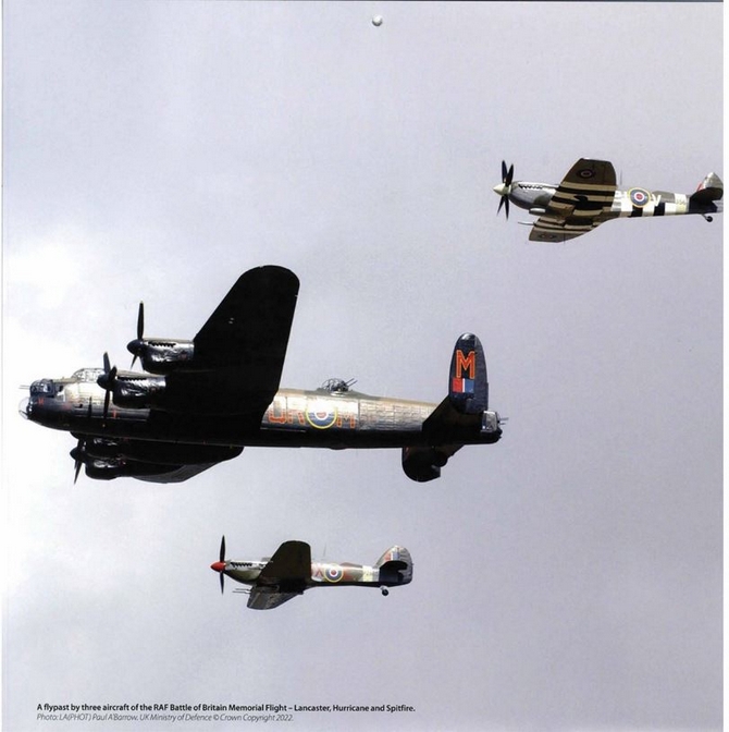 Official RAF Salute To The Past 2023 Calendar