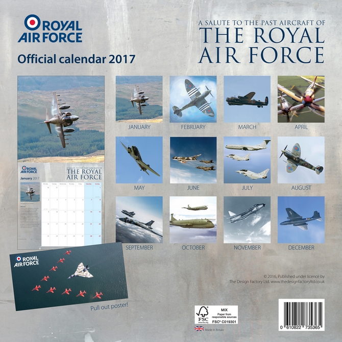 Official RAF Salute to the Past 2017 Calendar